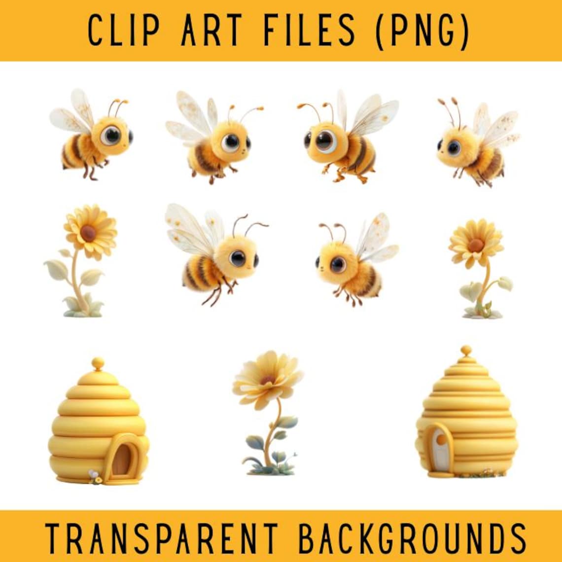 Bee Posters - Bee Themed Classroom Decor - Editable - Bee Themed Clip ...
