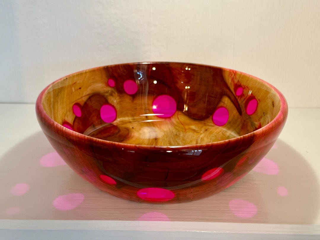 28- Redwood & Pink Holy Bowl / Candy Dish - Etsy