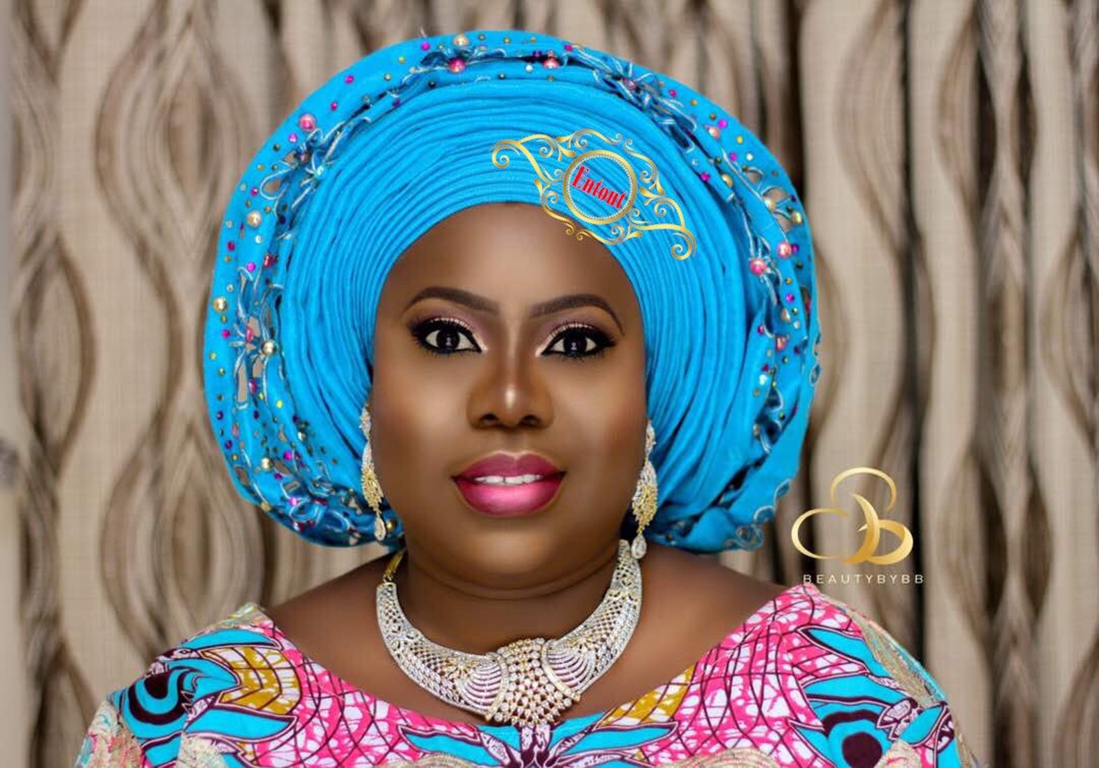 Nigerian Autogele Asooke / Aso Oke / Asoebi /aso-oke / Ipele & Gele ...
