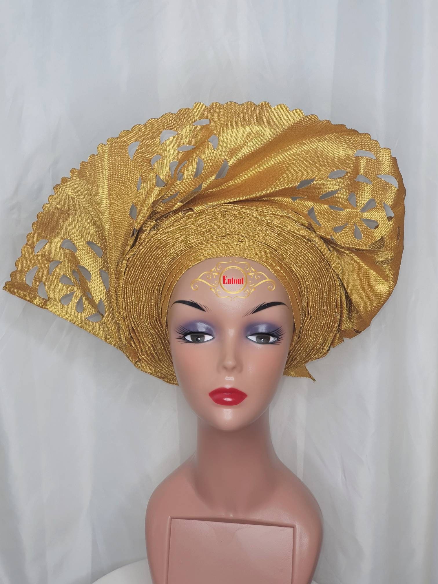 Nigerian Lasercut Autogele Asooke / Aso Oke / Aso-oke / Aso-ebi ...