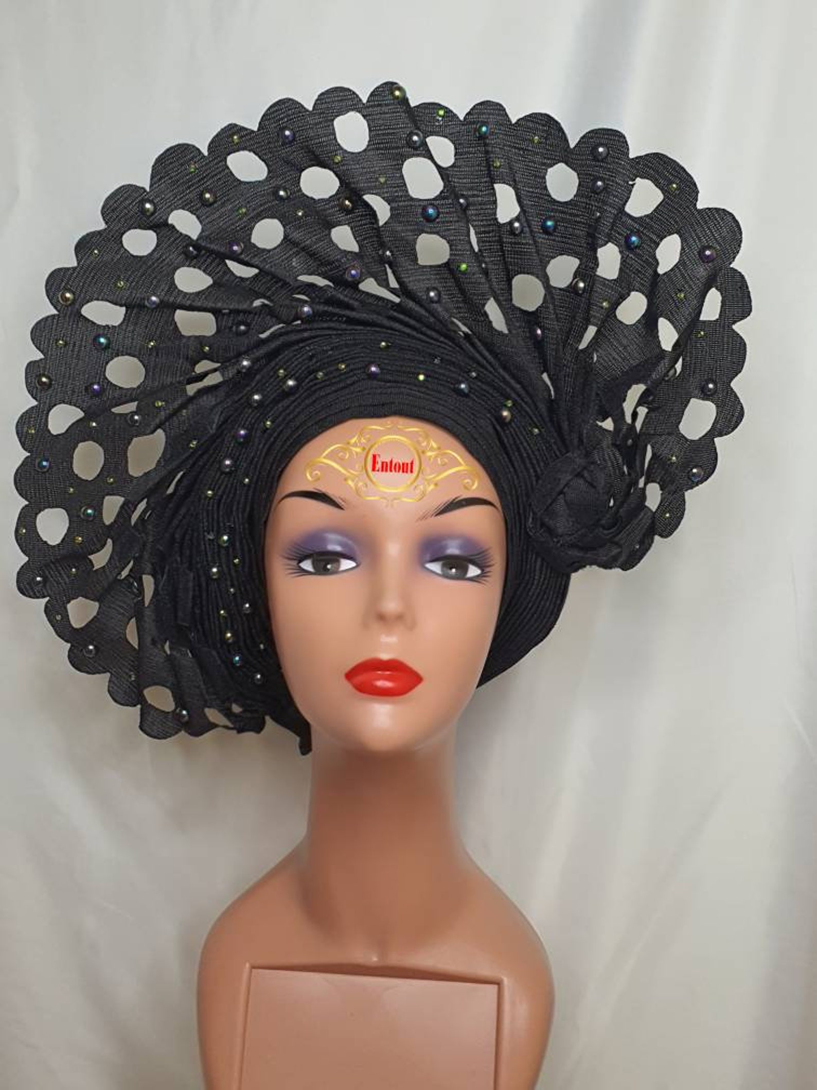 Nigerian Lasercut Autogele Asooke / Aso Oke / Aso-oke / Aso-ebi ...