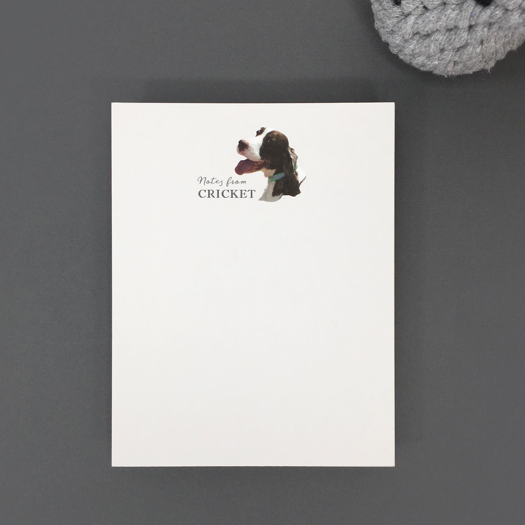 Custom Pet Notepad - - Etsy