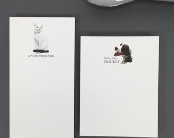 Custom Dog Notepad Personalized Dog Notepad Custom Pet - Etsy