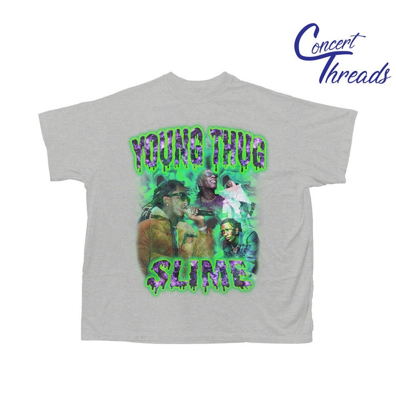 Young Thug 'slime Gang' Bootleg Exclusive T-shirt - Etsy Norway