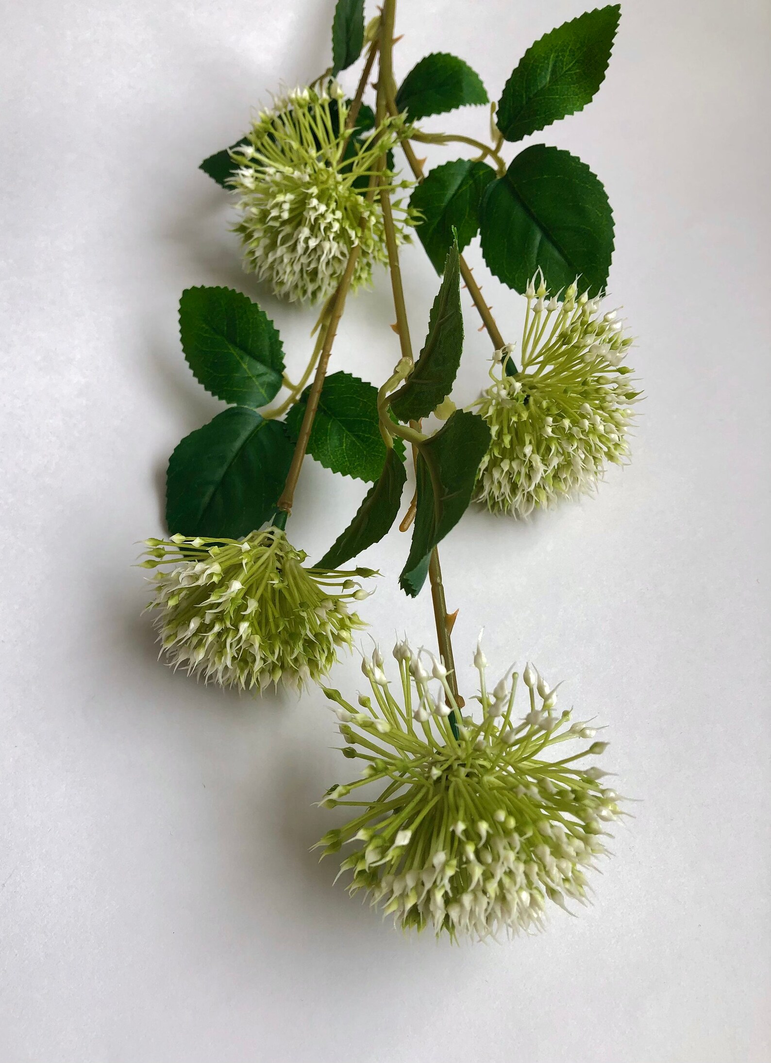 Artificial Fireball Spray Artificial White/green Spray - Etsy UK