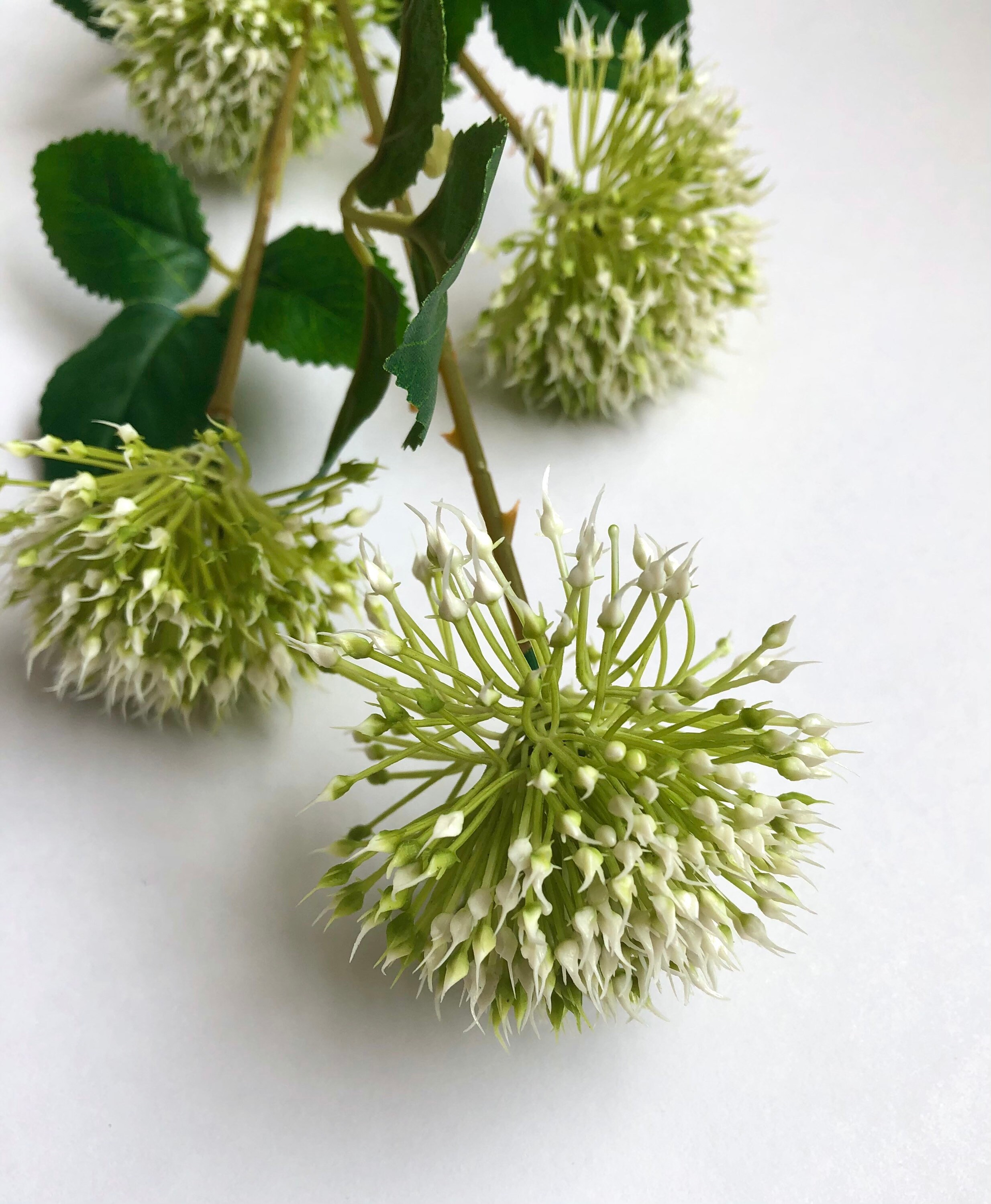 Artificial Fireball Spray Artificial White/green Spray - Etsy UK