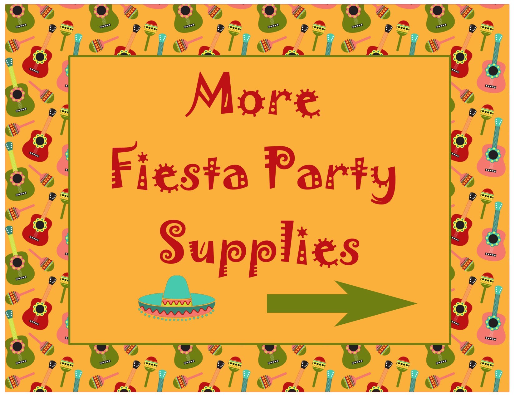 Fiesta Party Favor Gift Tags Instant Digital Download Cinco De - Etsy