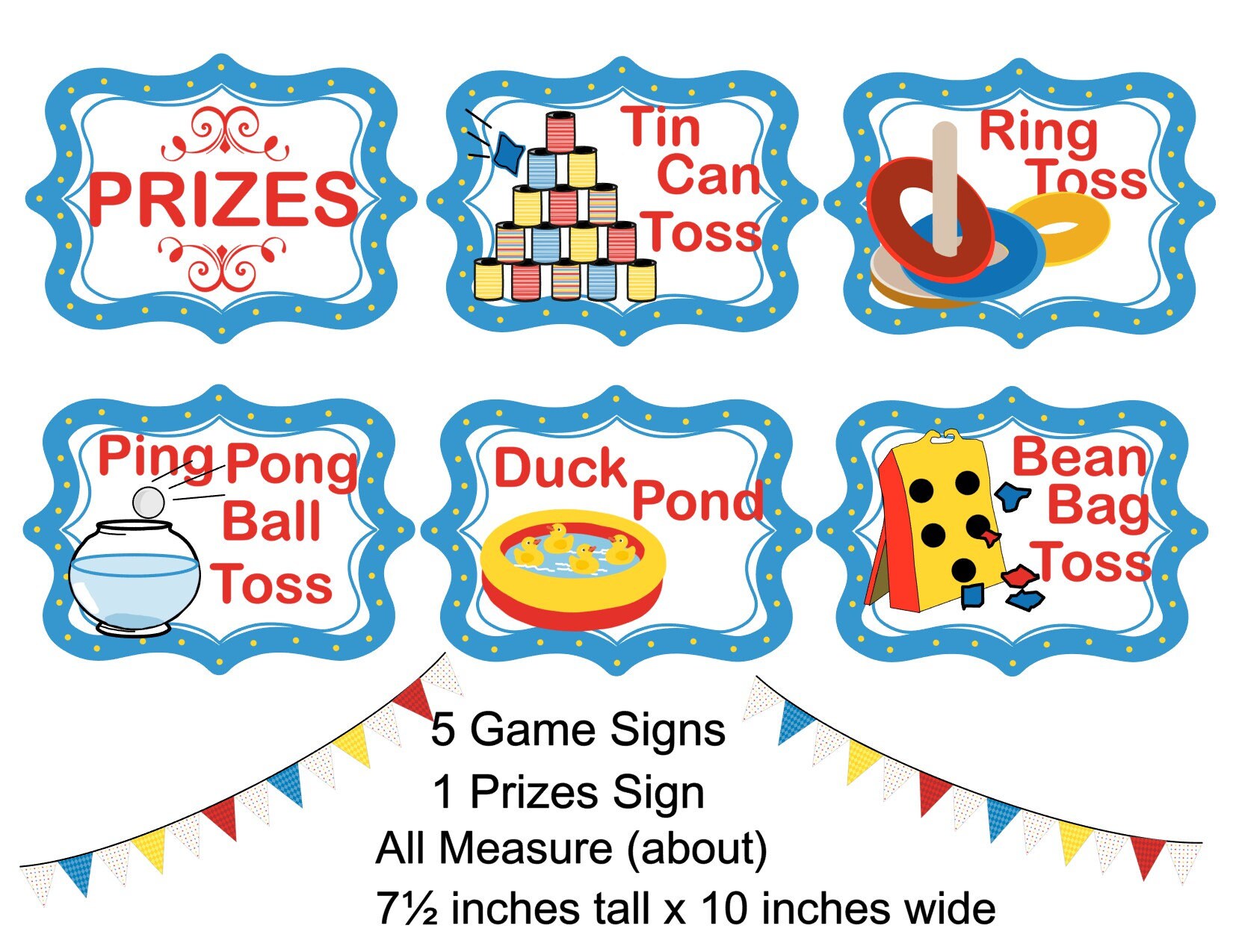 Duck Pond Game Sign
