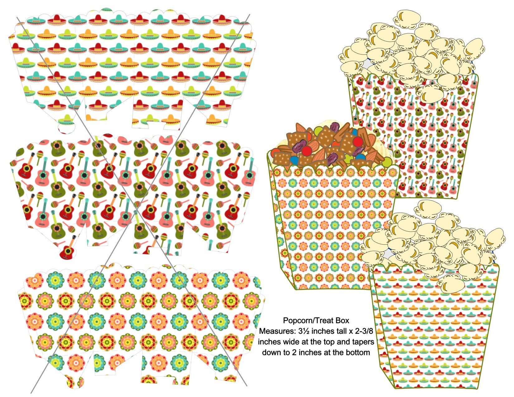 Multiple Sized Colorful Circle Fiesta Banner Instant Digital - Etsy UK