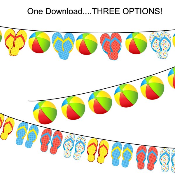 Beach Ball Banner - Etsy