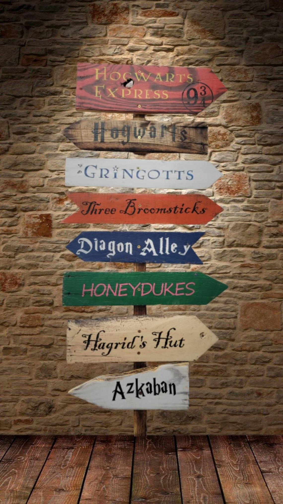Wizarding World Sign - Etsy