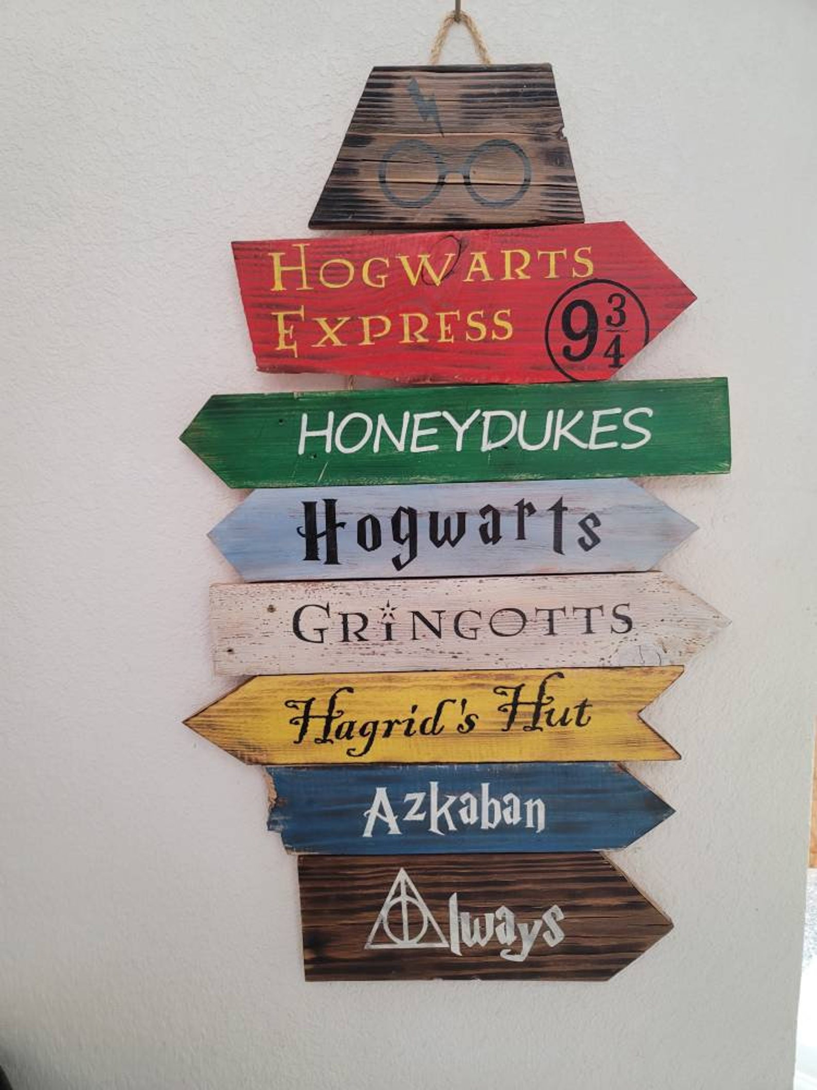 Wizarding World Sign | Etsy