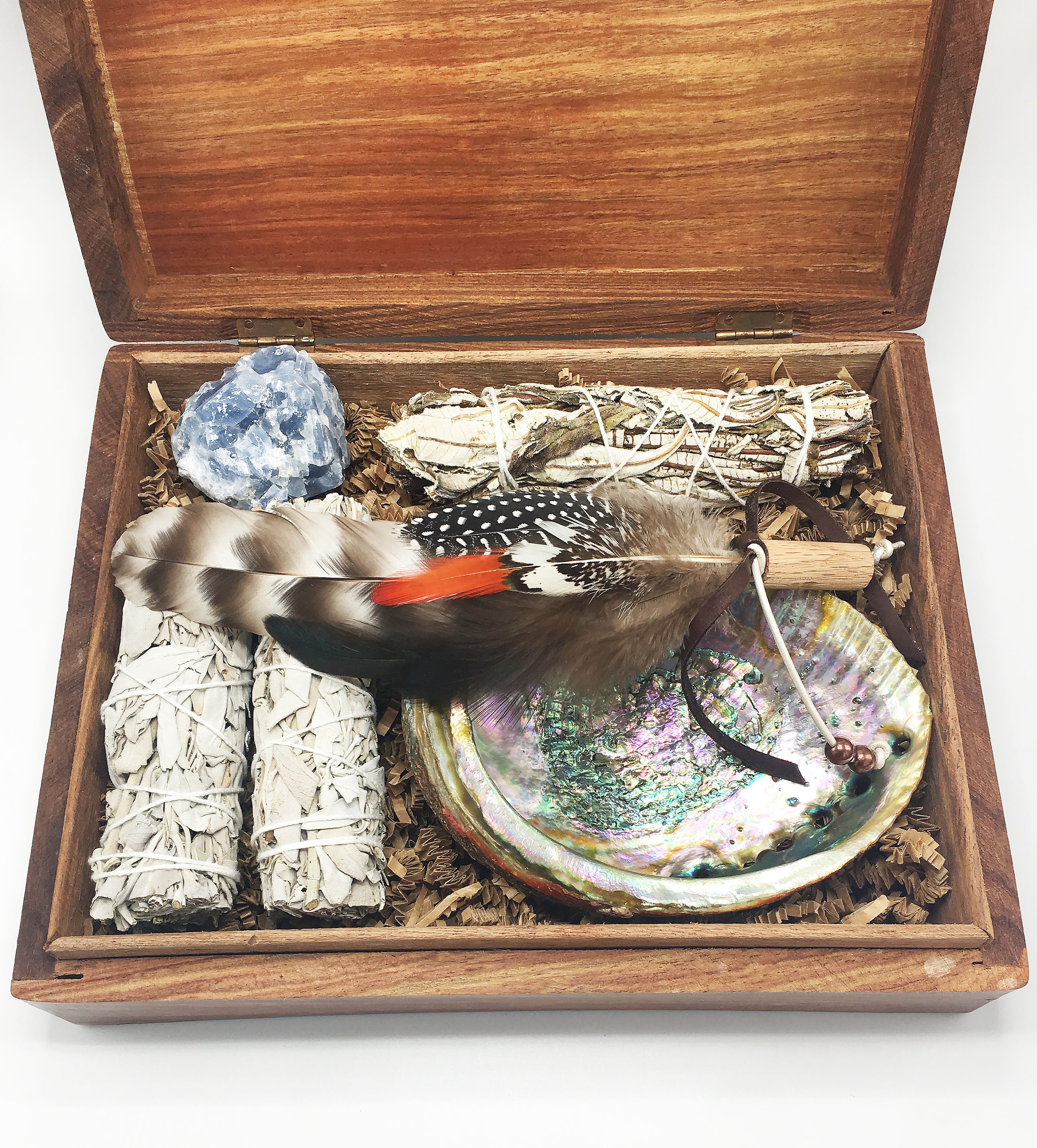 Premium Smudge Kit/ Smudging/Smudge Box/ Deluxe Smudge Kit/ | Etsy