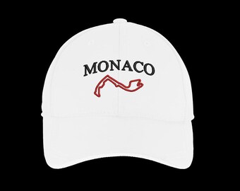 Monaco Racing Club Formula One Embroidered Hat - Etsy