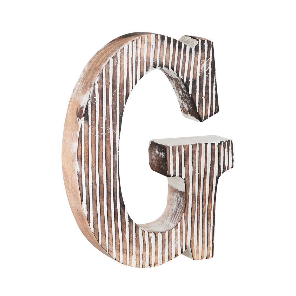 Decorative Wood Letter G Standing and Hanging Alphabets Block | Etsy
