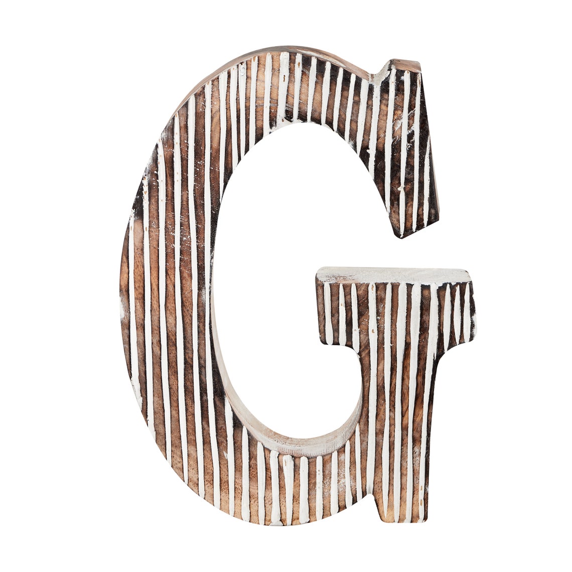 Decorative Wood Letter G Standing and Hanging Alphabets Block | Etsy