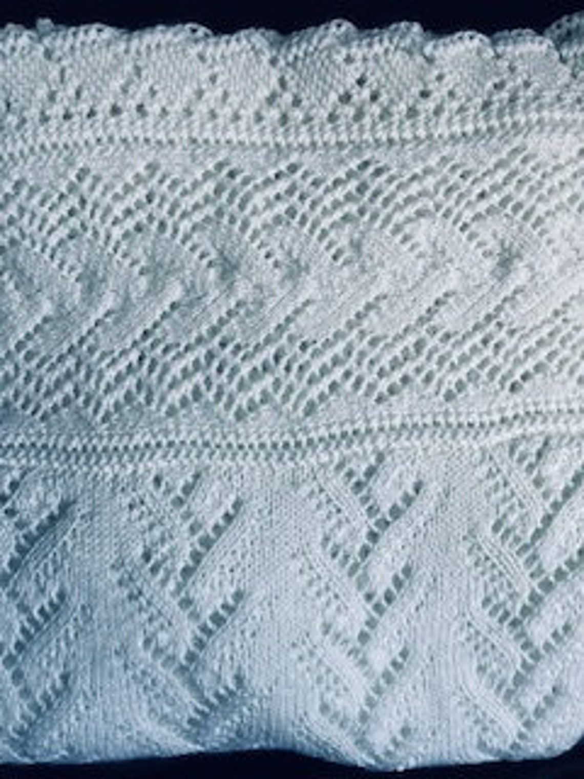 Beaches Baby Shawl Knitting Pattern - Etsy