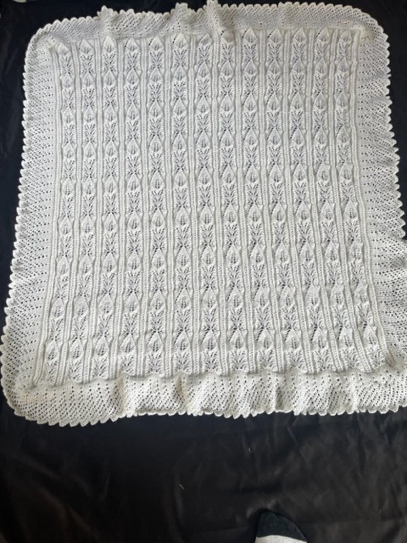 Heirloom Baby Shawl Knitting Pattern - Etsy