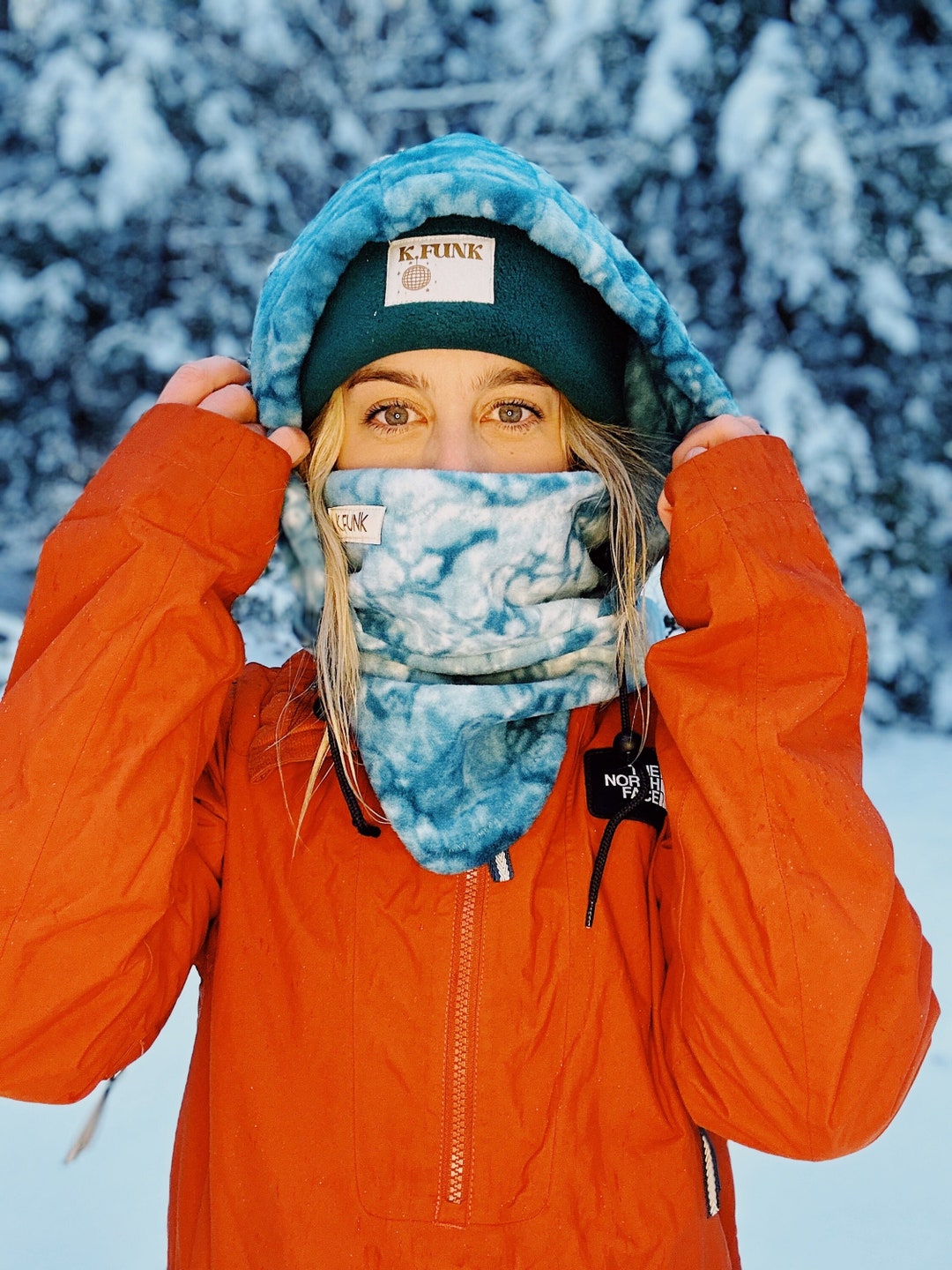 Hood : Ocean Ski Hood, Snowboard Hood, Fleece Hood, Helmet Hood, Gift ...