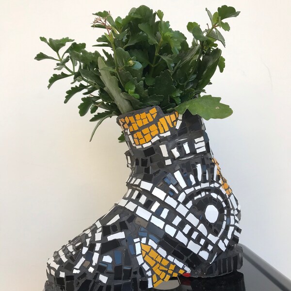 Mosaic Planter - Etsy