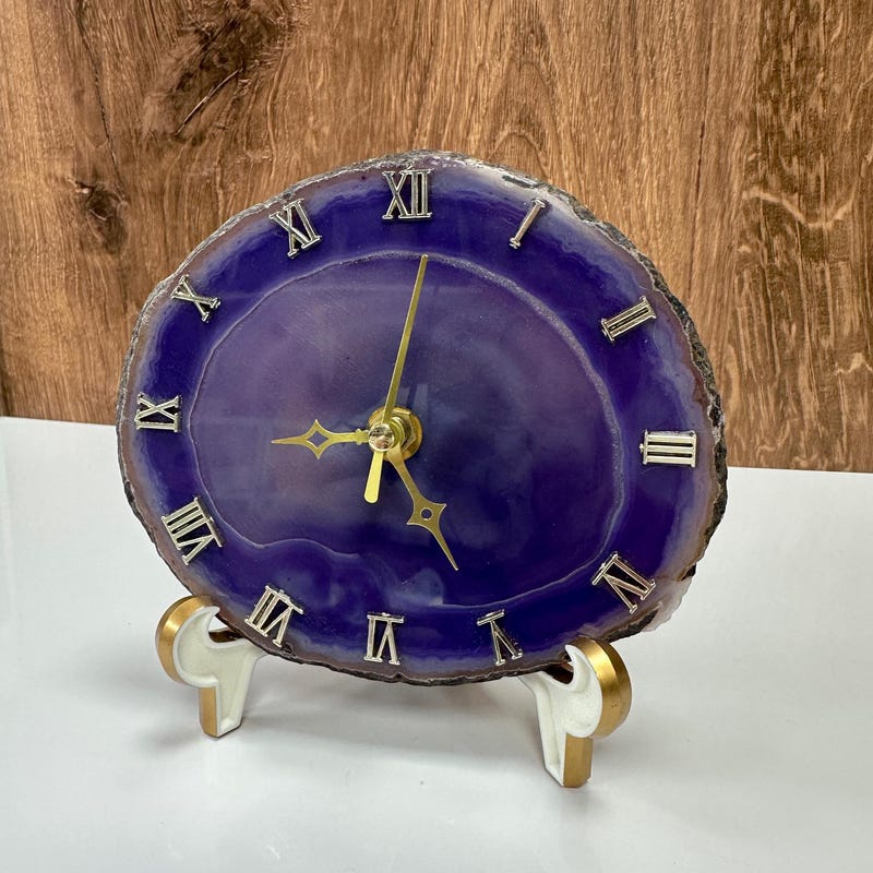 Purple Clocks - Etsy