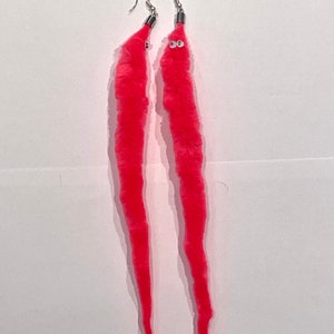 Worm-on-a-string Earrings - Etsy
