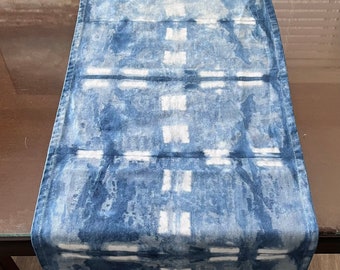 Indigo Table Runner - Etsy