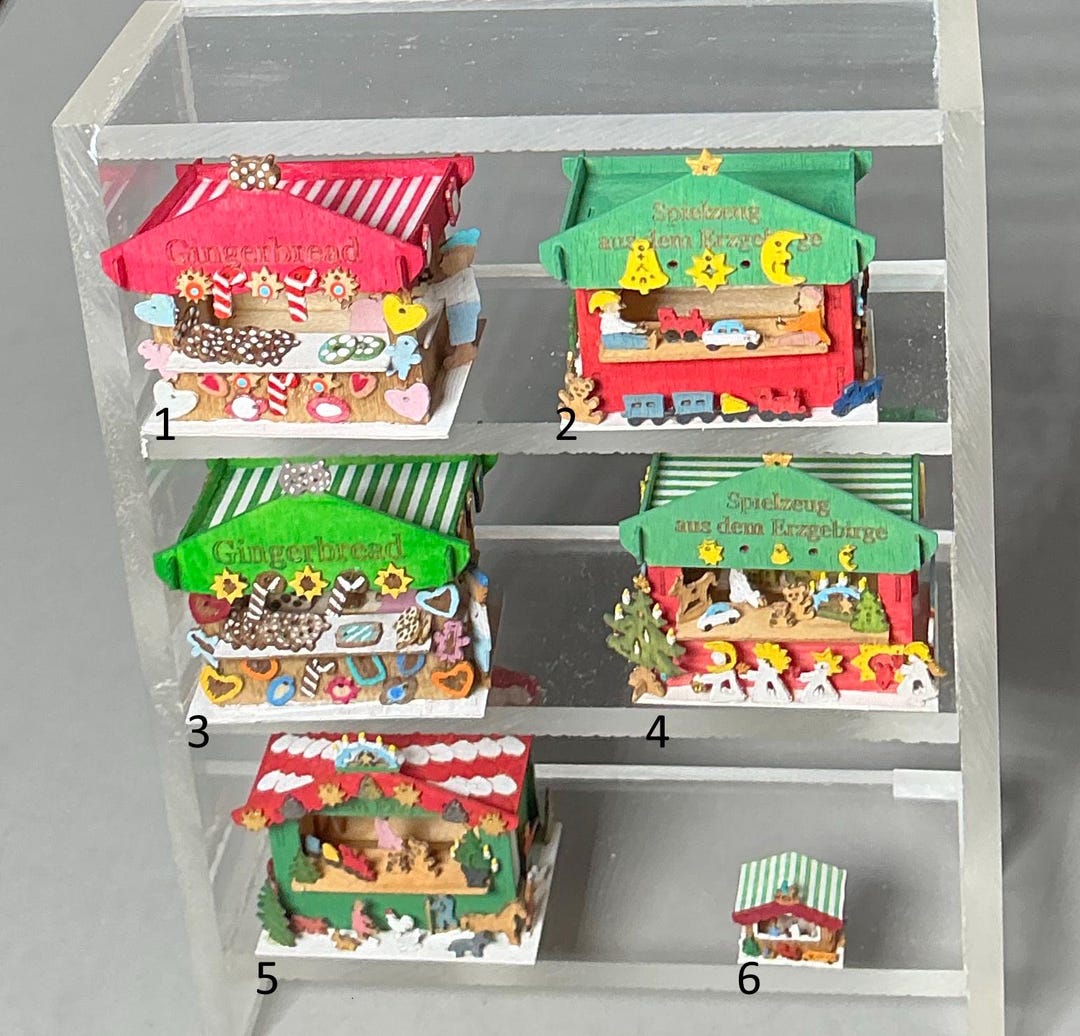 Market Stall, KITS, Do It Yourself, Building, Many Accessories, 144th ...