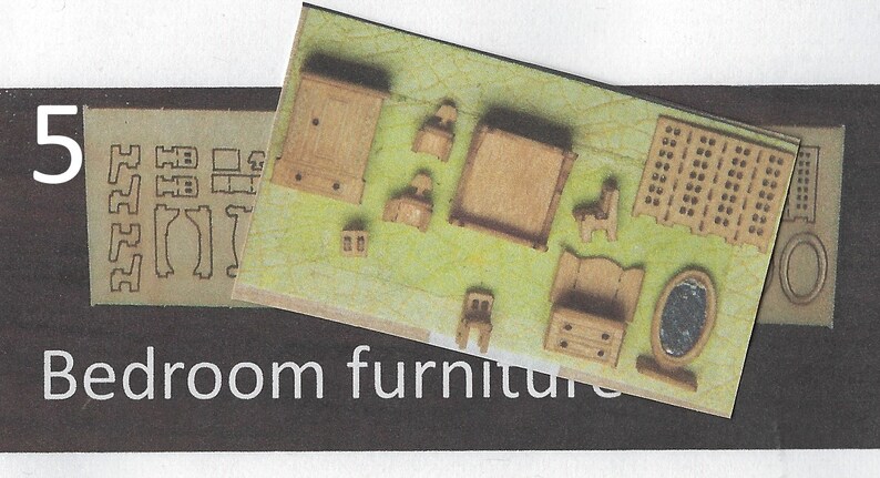 288 Scale KITS, Houses, Furniture, Dollhouse, Small Scale, Kitchen ...