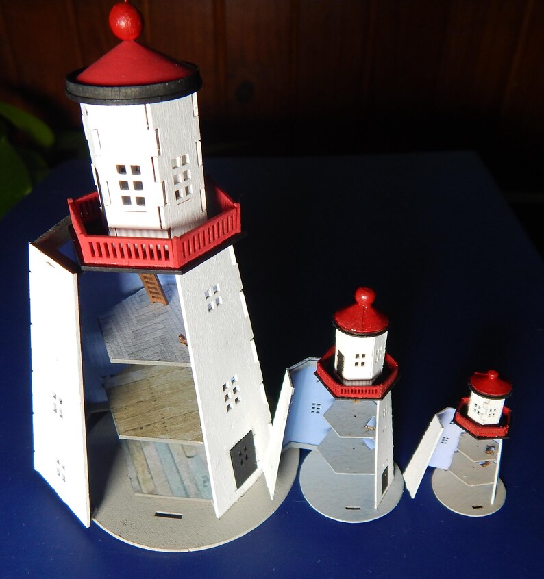 Lighthouse, KIT, Largest Three Open, Ladders, 144th-scale, 288, 450 ...
