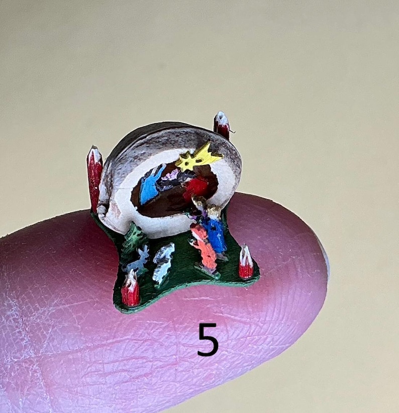Nativities, Micro, Finished, Small Scale, Colorful, Christmas - Etsy