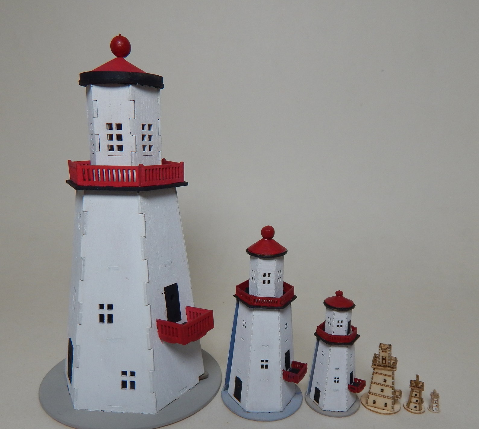 Lighthouse in Six Scales Finished Big Three Open for - Etsy