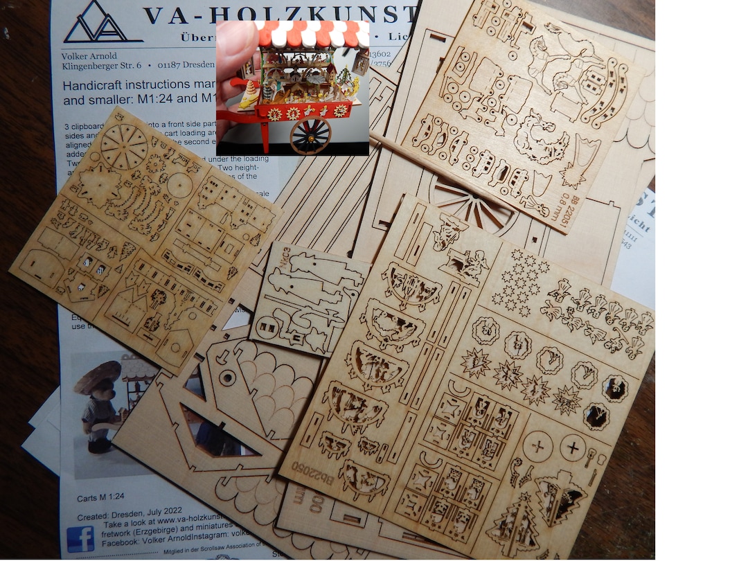 Mini, Cart, KIT, Do It Yourself, Christmas, Many Toys, Accessories - Etsy