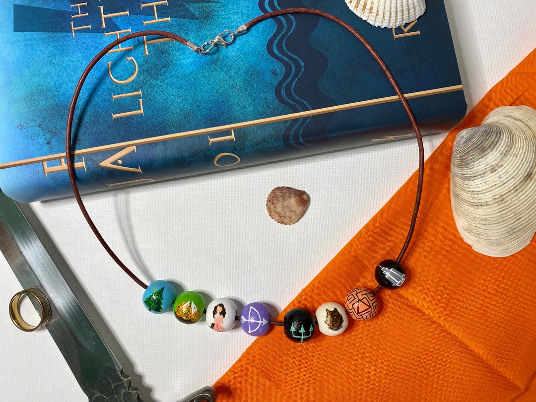 Camp Half Blood Bead Necklace (percy Jackson Series) - Etsy