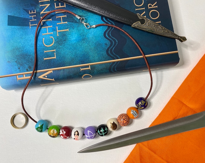 Annabeth Chase/percy Jackson Camp Halfblood Bead Necklace - Etsy UK