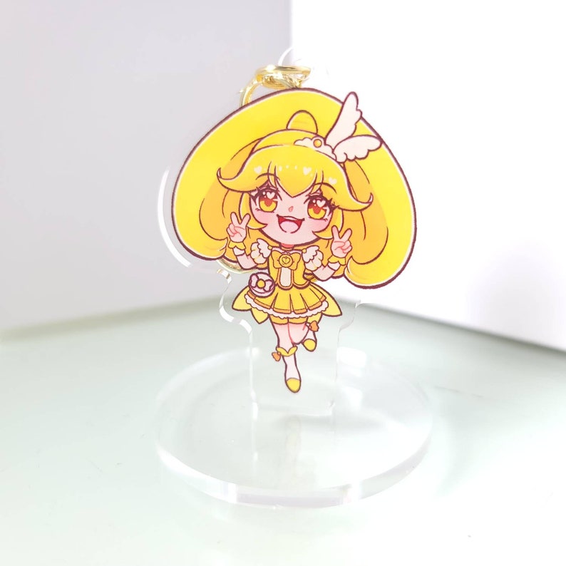 Smile Precure/glitter Force Keychain Standees - Etsy