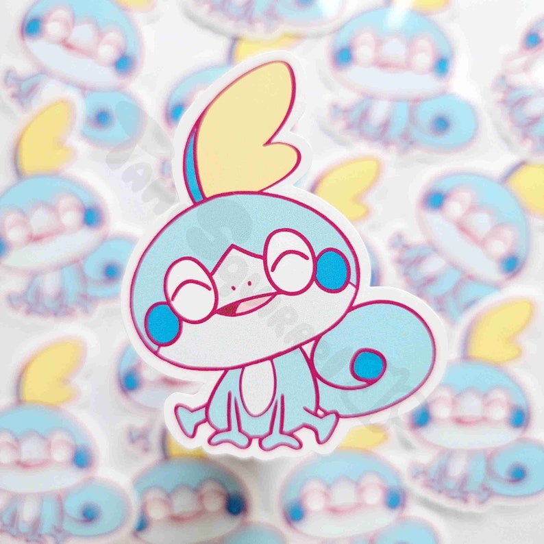 Happy/crying Sobble Vinyl Sticker - Etsy