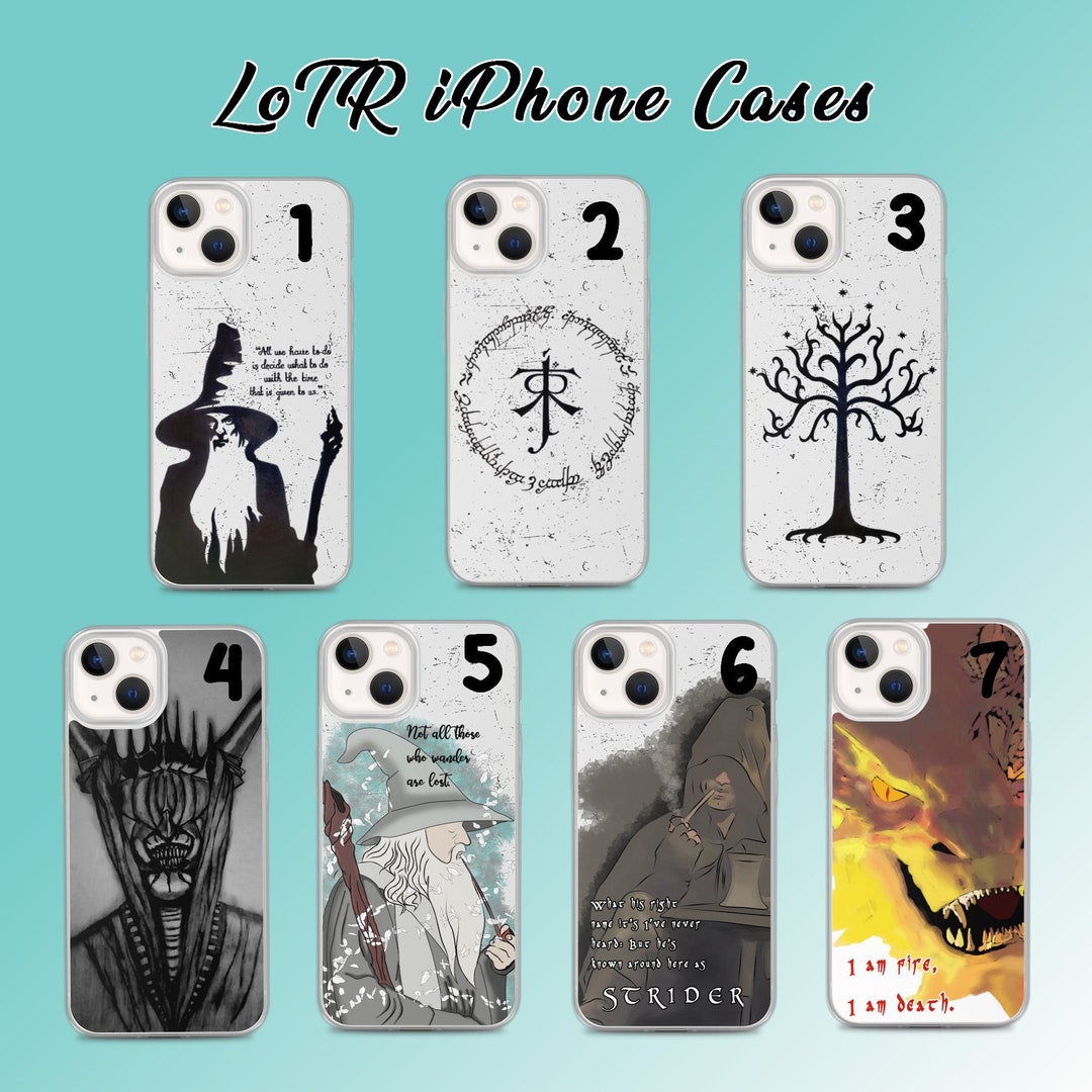 Lotr Cases for Iphone® - Clear/soft Case - Etsy