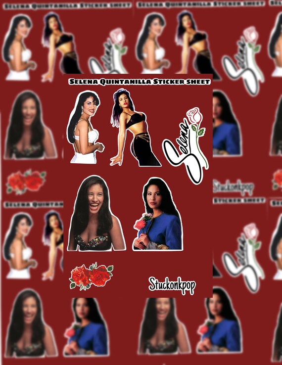 Selena Quintanilla Como La Flor sticker Selena Sticker sheet | Etsy