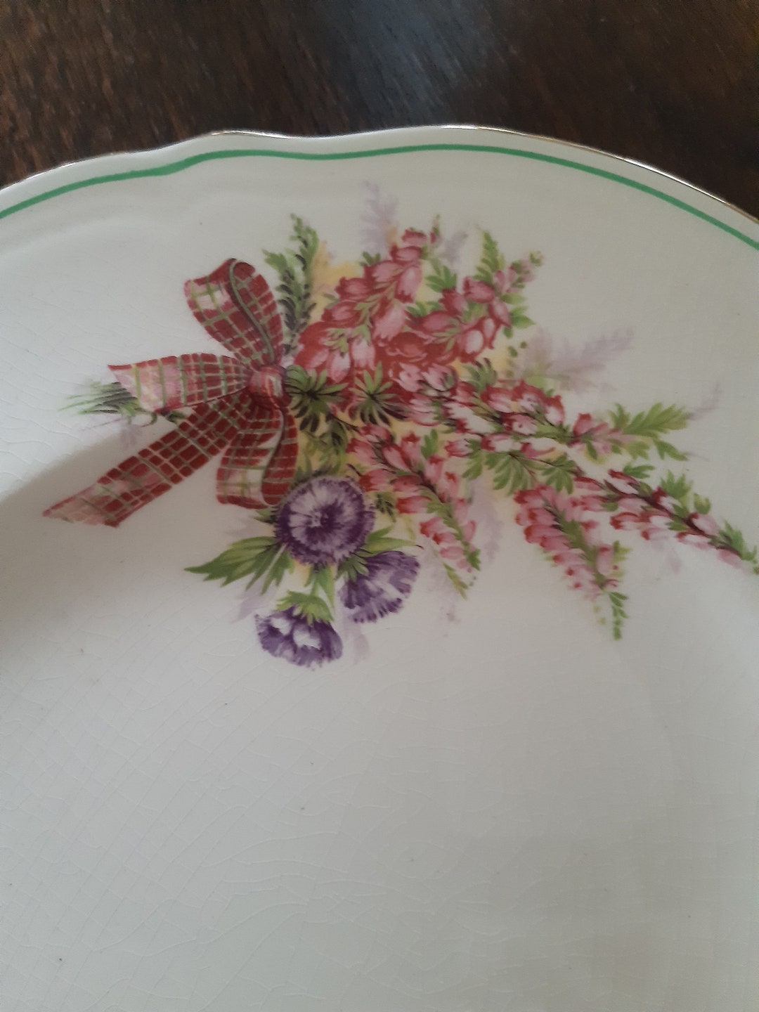 Vintage Scottish Platter - Etsy