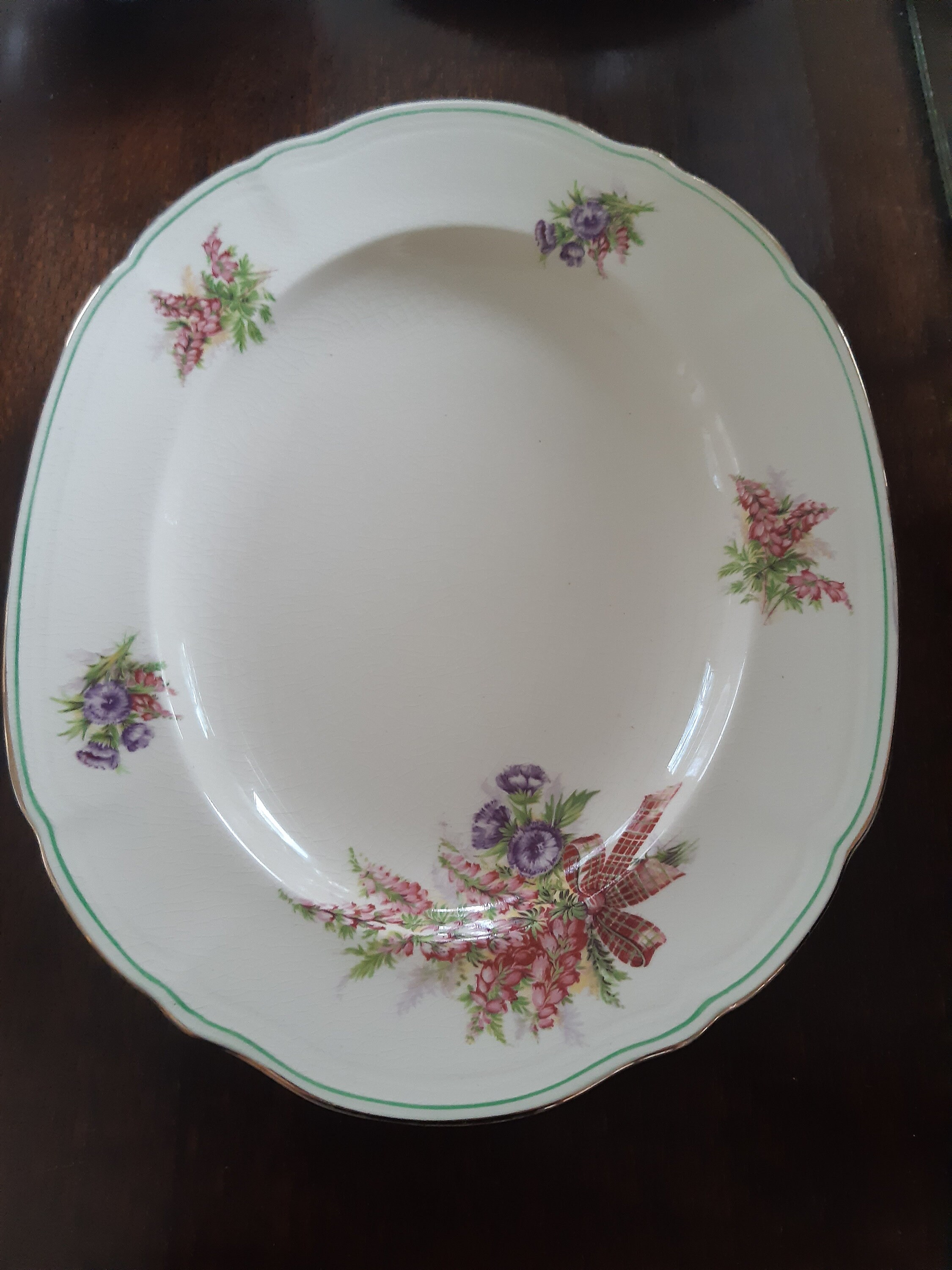 Vintage Scottish Platter - Etsy