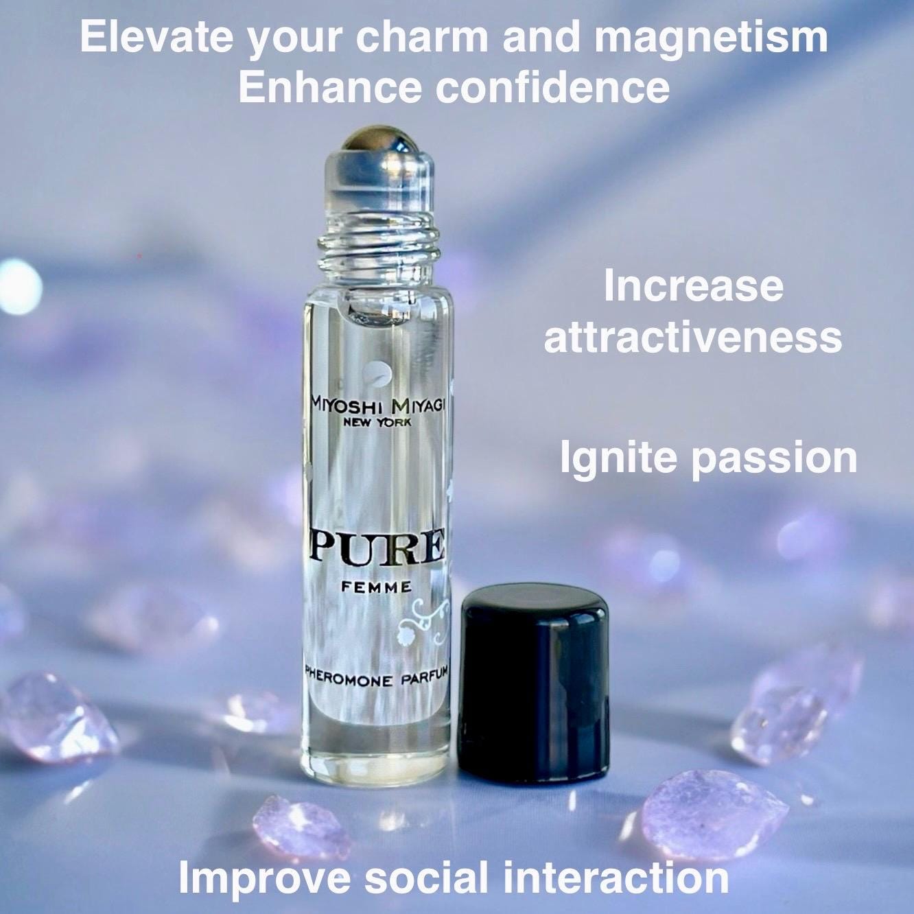 Miyoshi Miyagi Pheromone Cologne Perfume for Women Unscented Roll-on ...