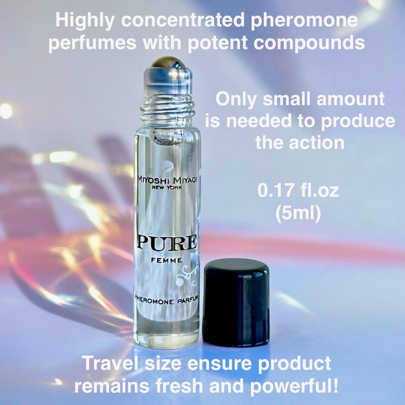 Miyoshi Miyagi Pheromone Cologne Perfume for Women Unscented Roll-on ...