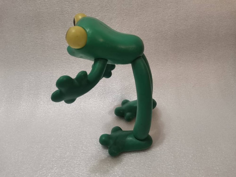 Figurines & Knick Knacks Vintage Toy Frog Toad Soviet USSR Green ...