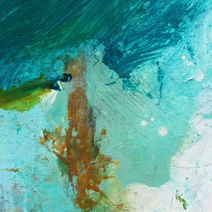 Large Abstract Painting, Original Unframed Art, Modern Abstract ...
