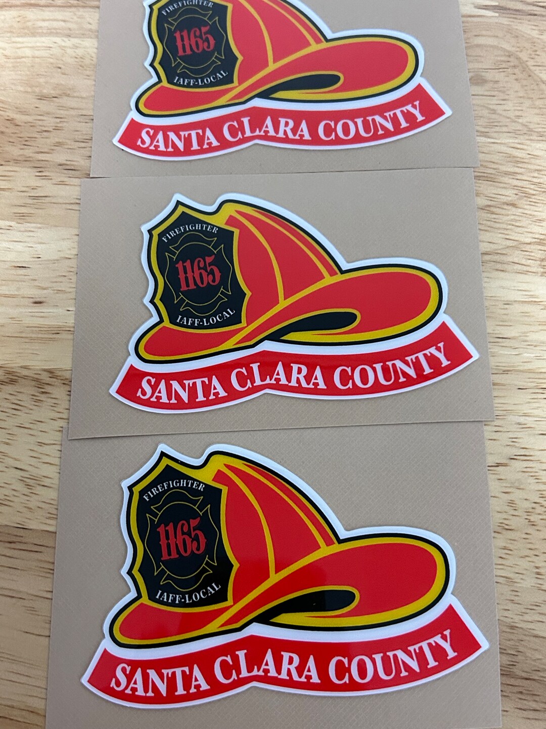 Santa Clara County Fire Department Helmet Decals Helmet Decals Stickers ...