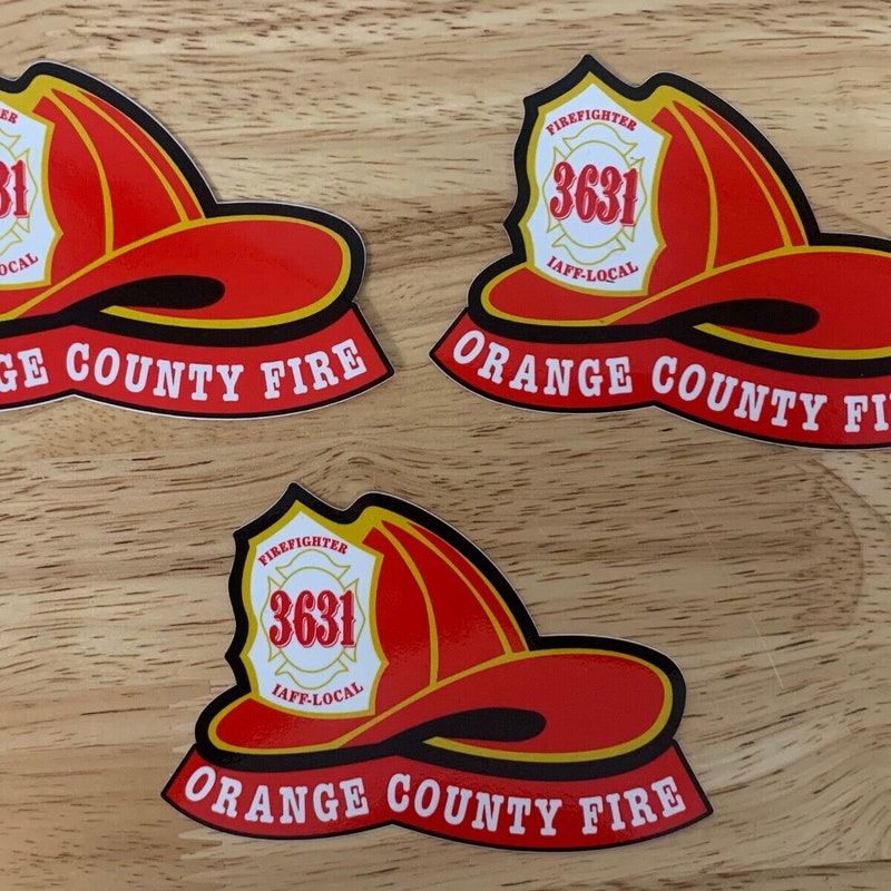 Fire Dept Decal - Etsy