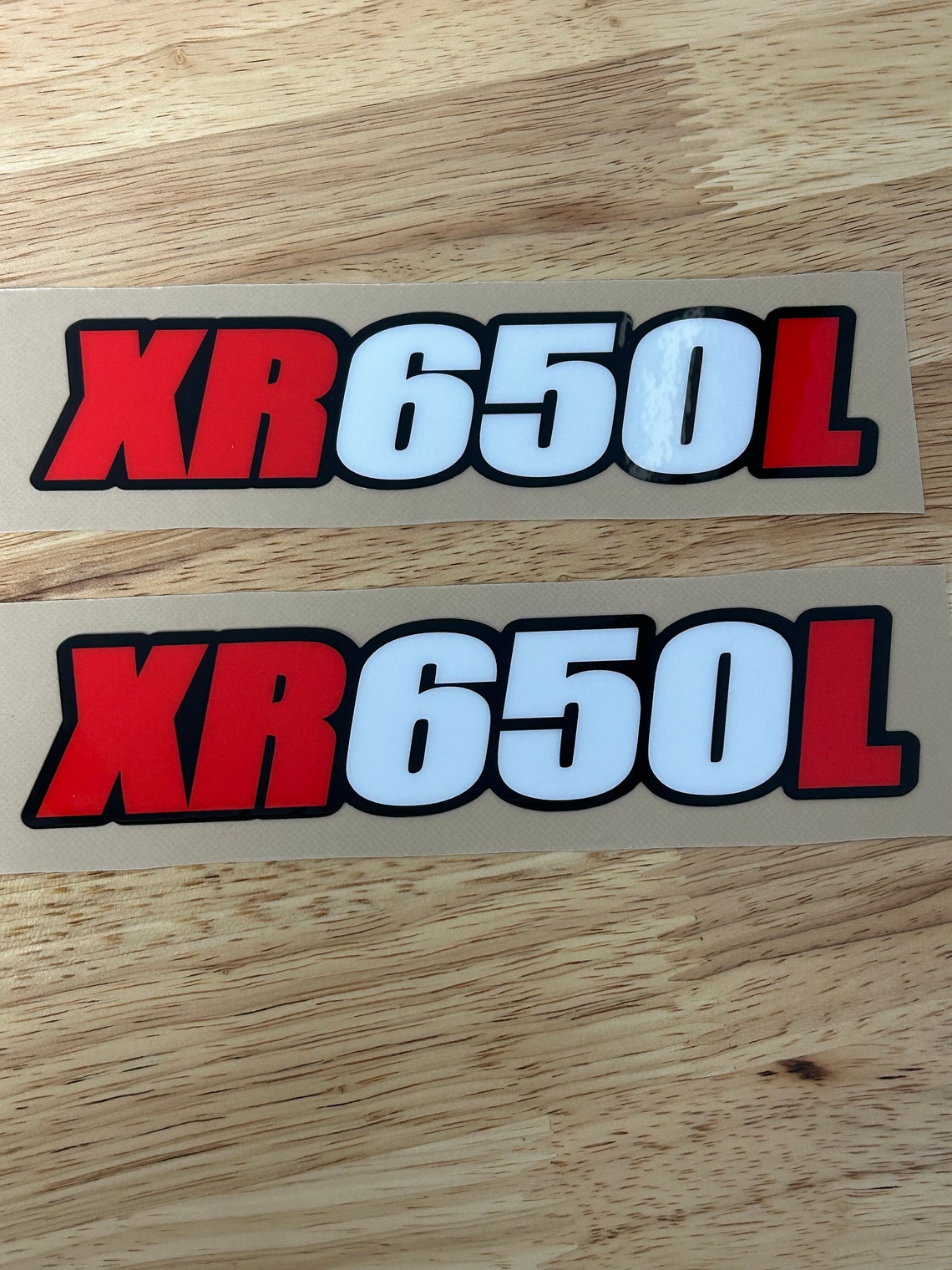 HONDA XR650L Swing Arm Decals Swingarm Decals Stickers Thick USA Made ...