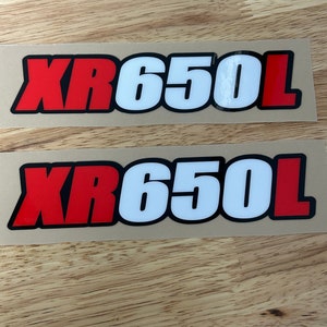 HONDA XR650L Swing Arm Decals Swingarm Decals Stickers Thick USA Made ...