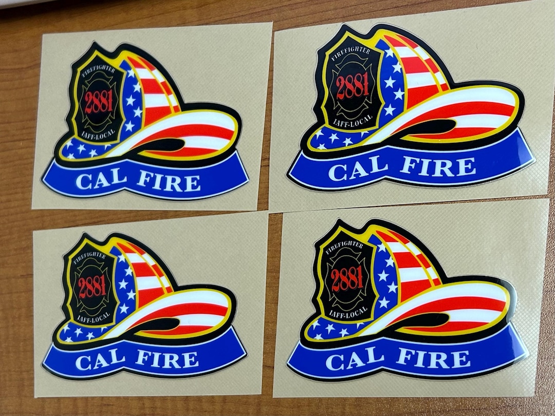 Fire Department Helmet Decals Stickers Window Stickers Made in the USA ...